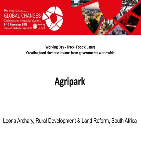 TCI 2016 Agripark | PPTX
