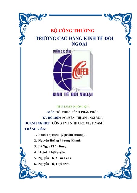 Marketing mix trà xanh c2 | PPT