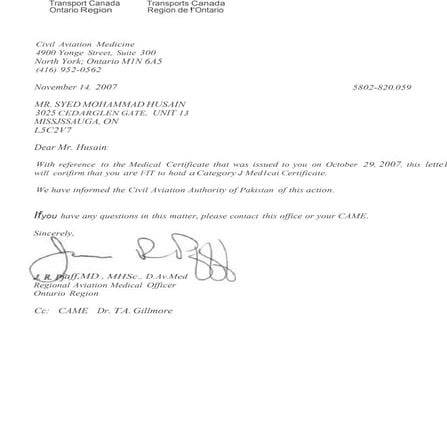 Tc Letter Nov 14 2007 | DOCX | Medical Health