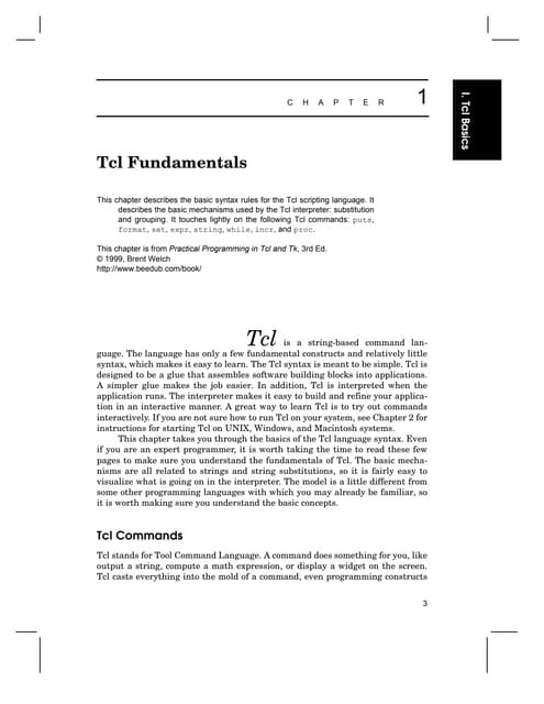 The Tcl Introduction Commands For Beginners Pdf Free Download
