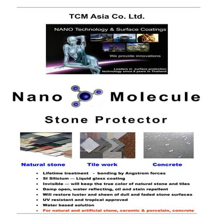 Tcm nano molecule stone coating | PDF