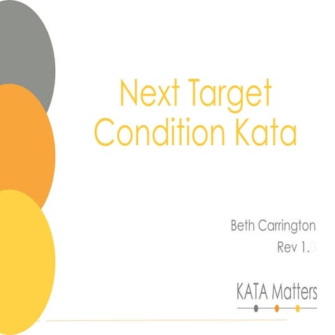 Next Target Condition Kata | PPT