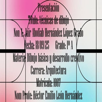 Técnicas de Dibujo: Escalas, Formas y Volumen para Arquitectura | PDF