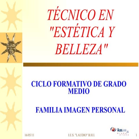Técnico en estética y belleza 1 | PPT