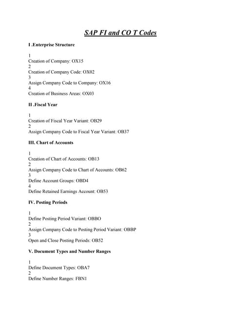 How to create a transaction code for report painter reports | DOCX ...