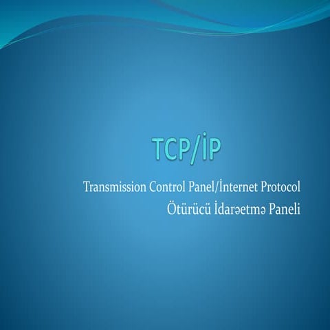 TCP/İP | PPTX