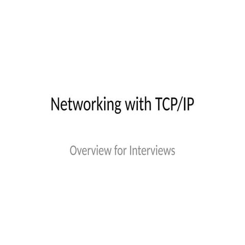Tcpip1lanwan Transfer Communication Protocolpptx 