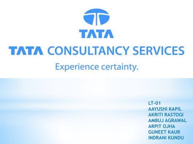 TCS PROJECT REPORT PRESENTATION.pptx