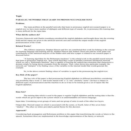 Research papers | DOC