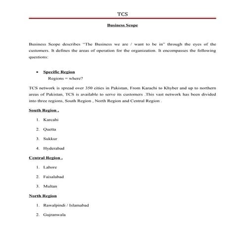 Tcs1 by idrees waris iugc | DOC