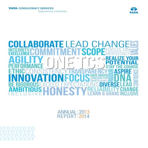 Tcs annual report_2013-2014 | PDF