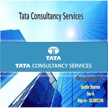 Tata Consultancy Services | PPT