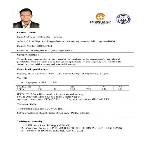 Resume | DOCX | Programming Languages | Computing