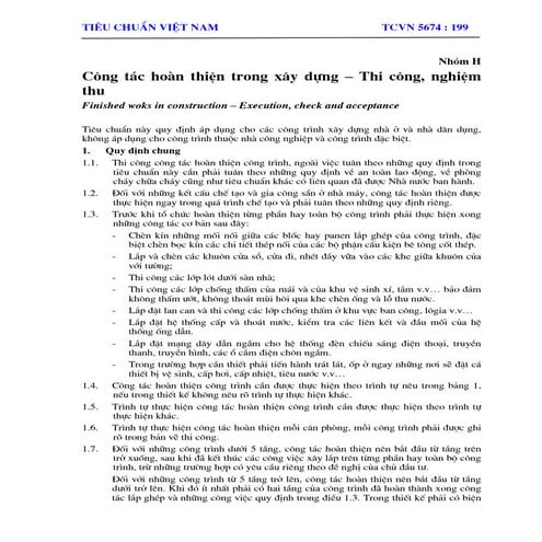 Tcvn 5674 1992 | PDF
