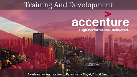 Training at accenture | PPT
