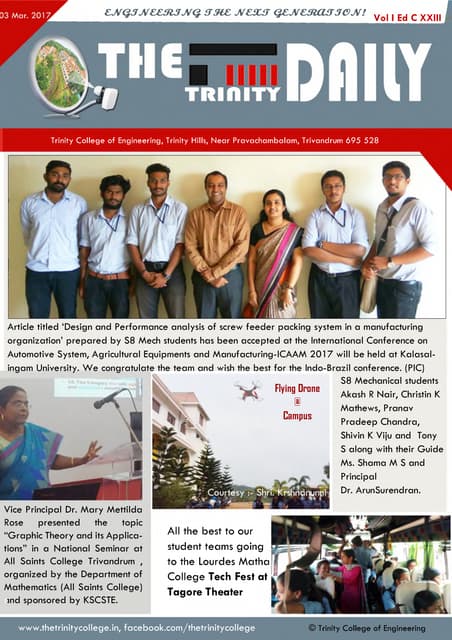 Trinity Daily Sept 30, 2016 | PDF