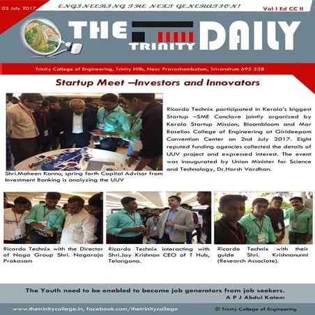 Trinity Daily July 3, 2017 | PDF