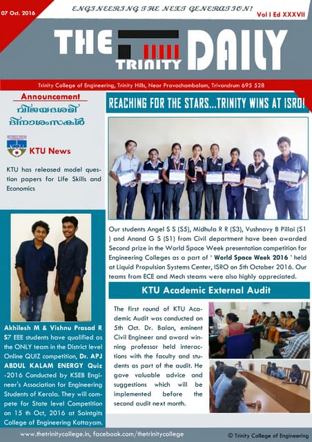 Trinity Daily June 23, 2017 | PDF