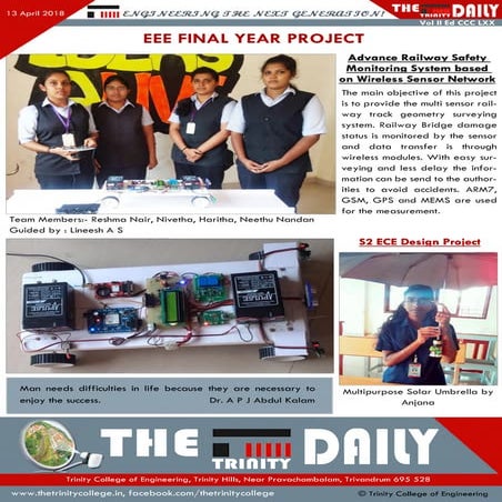 Trinity Daily April 13, 2018 | PDF