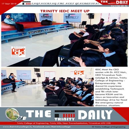 Trinity Daily Sept 17, 2018 | PDF