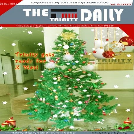 Trinity Daily Dec 20, 2016 | PDF