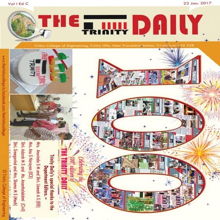 Trinity Daily Jan 23, 2017 | PDF