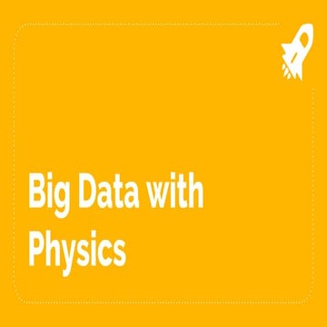 Tdc big data with physics | PPT