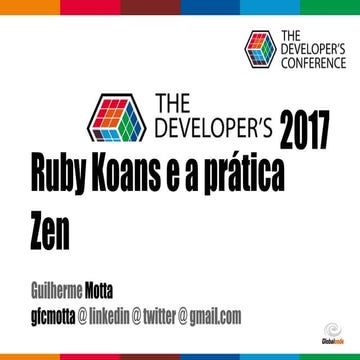 TDC2017 | Florianopolis - Trilha DevOps How we figured out we had a SRE team at Ruby. | PPTX