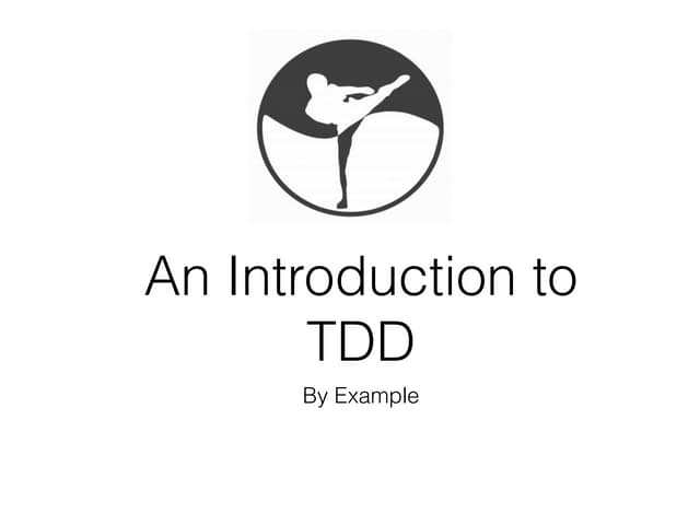 Tdd Introduction With Kata Fizzbuzz Ppt
