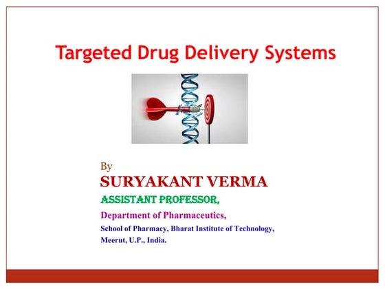Targeted drug delivery system | PPT