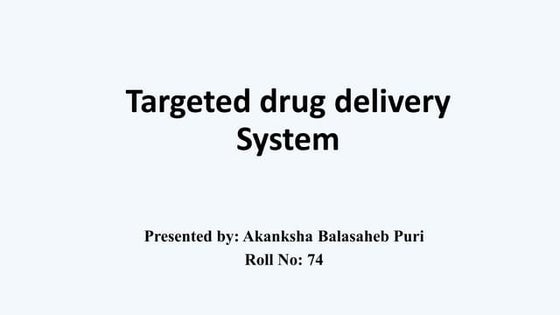 unit 4 Targeted Drug Delivery System.pdf