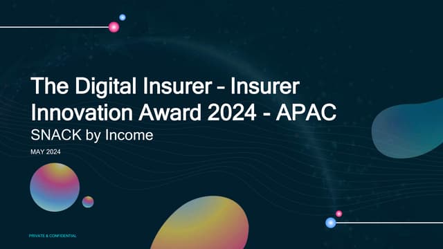 AIA Insurance Lanka Ltd - Insurer transformation Award 2022 | PPTX