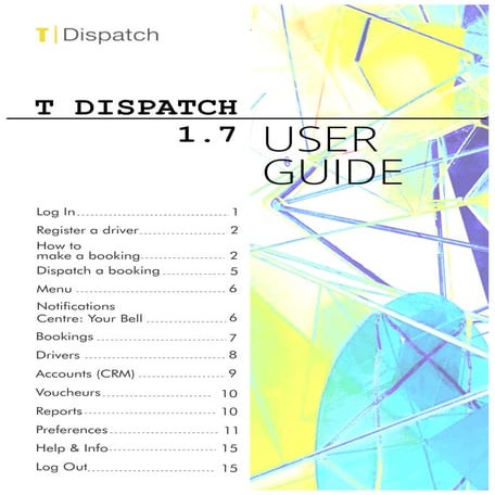 T dispatch user guide | PDF