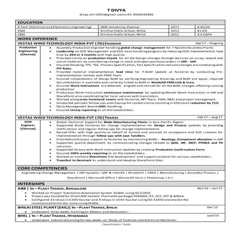 T Divya CV | DOCX