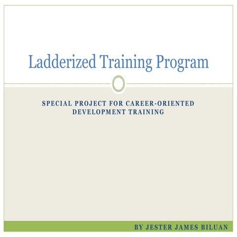 T&D Ladderized Training Program.pptx
