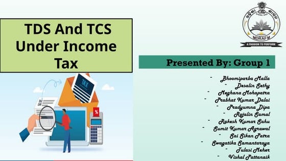 TDS (Tax Deducted at Source) | PPT