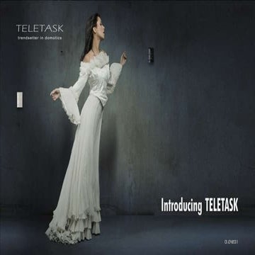 TELETASK Presentation for End-Users | PPT