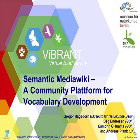 Hagedorn, Endresen, O Tuama, Plank 2013: Implementing Semantic Mediawiki as a SKOS-based ...