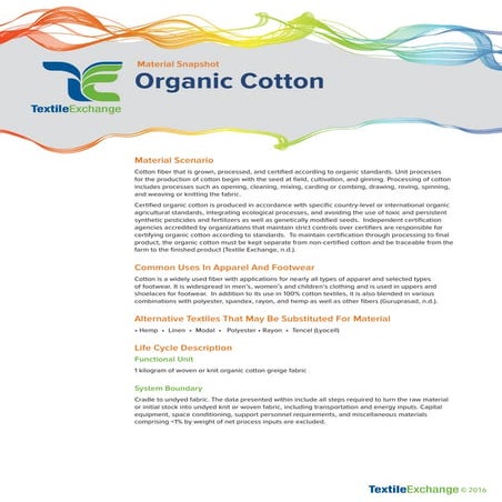 Comparative life cycle assessment of cotton and other natural fibers ...