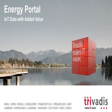 Trivadis TechEvent 2016 IoT Portal with PowerBI and SharePoint by Jens ...