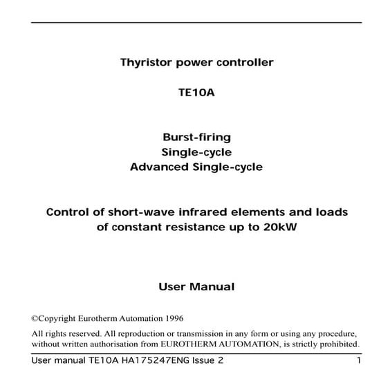 Te10 a fc_ba_ha175247eng_2 | PDF