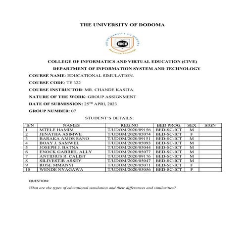TE 322 assignment EducationSimulations.pdf