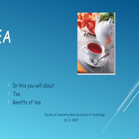 Tea | PPT