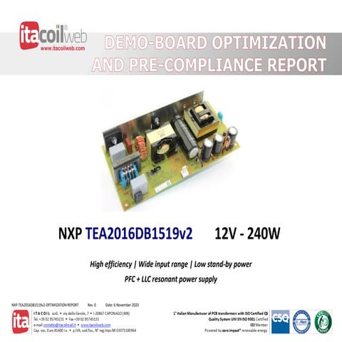 LLC Resonant SMPS - Lower Cost, Higher Efficiency | PPT