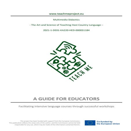 TeachME - A Guide for Educators - Facilitating intensive language ...