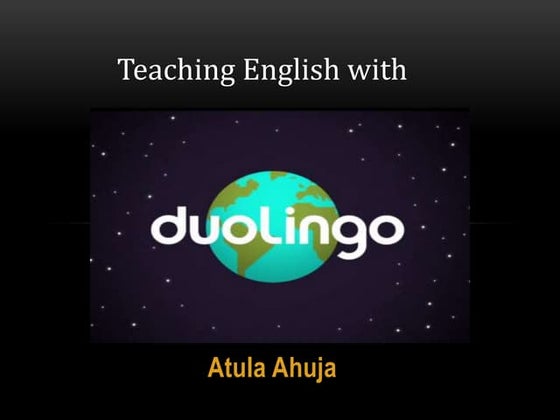 Duolingo Presentation | PPT