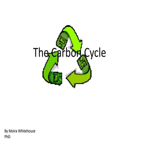 Carbon Cycle Powerpoint Diagram The Carbon Cycle Complete Lesson