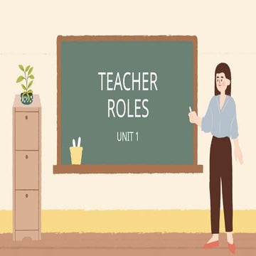 TEACHE-ROLES.pptx. Teaching Profession.. | PPTX