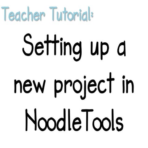 Teacher.sharing.noodle tools | PDF | Technology & Computing