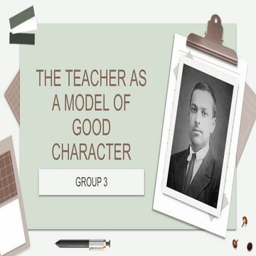 the Teacher as good role model for students.pptx